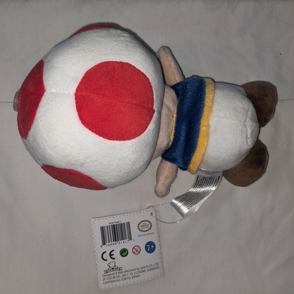 Nintendo | Toys | 7 Licensed Nintendo Super Mario Toad Plush Plushie ...